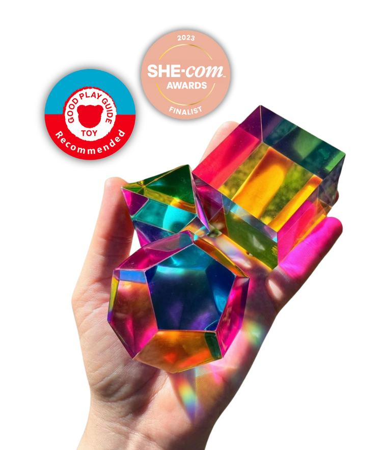 Step into a world of colour and curiosity. – CMY Cubes